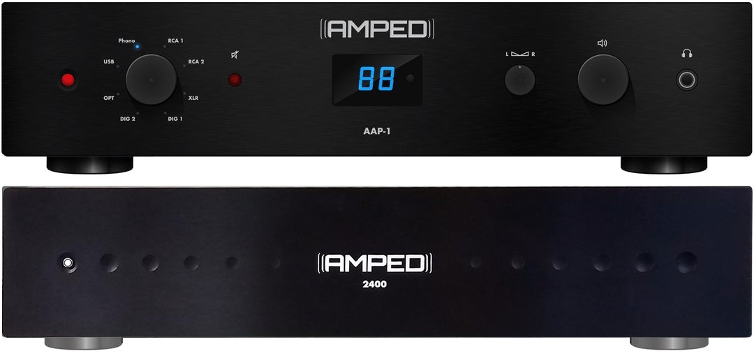 AMPED AAP-1 & AMP 2400 PACKAGE | The Audio Legacy